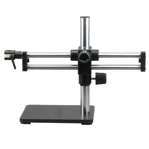 AmScope Double Arm Boom Stand for Stereo Microscopes - Steel Arms, Pin – AmScope EU
