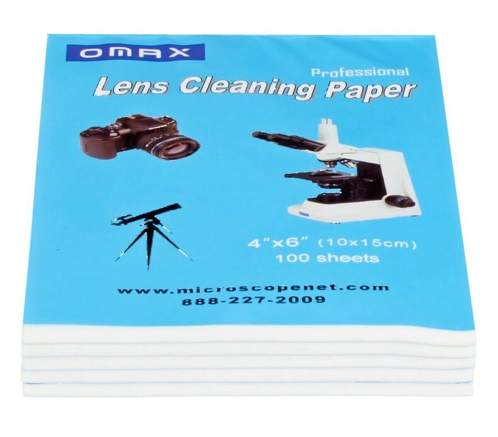 Microscope & Camera Lens Cleaning Paper Booklets 500 Sheets – AmScope EU