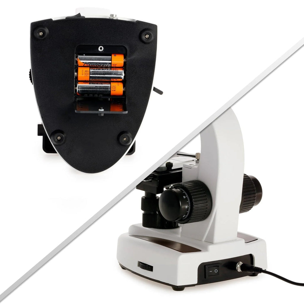 AmScope 2.0MP Wi-Fi Full HD 1080p Digital Compound Microscope with Mec ...