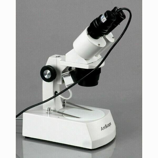 AmScope SE305 Series Compact Multi-Lens Binocular Stereo Microscope 10 ...