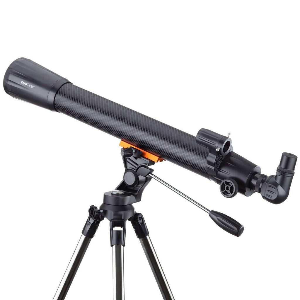 IQCrew 35X-525X 70mm f/10 Refractor Telescope with 2-Section Altazimut ...