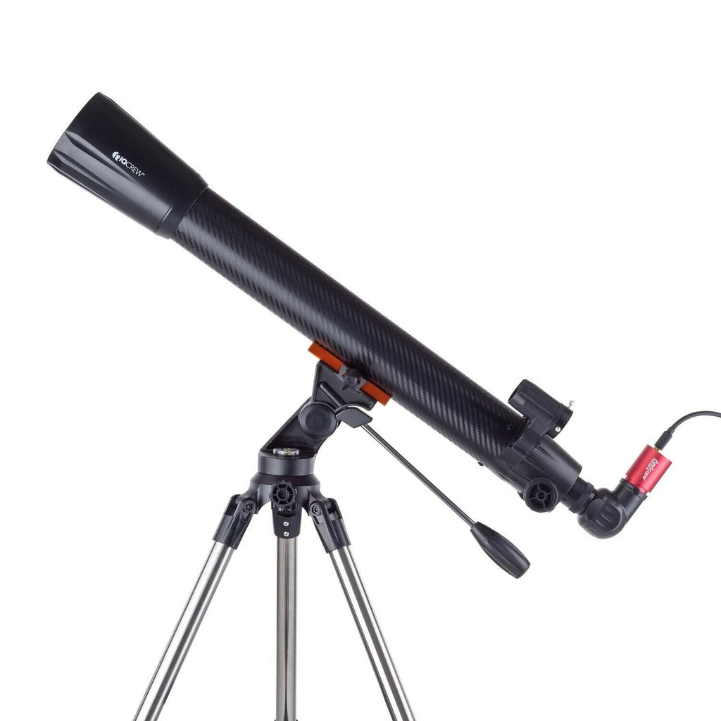 IQCrew 35X-525X 70mm f/10 Refractor Telescope with 2-Section Altazimut ...