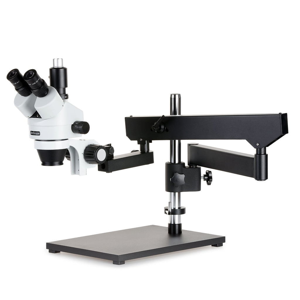 AmScope Articulating Arm with Base Plate for Stereo Microscopes ...