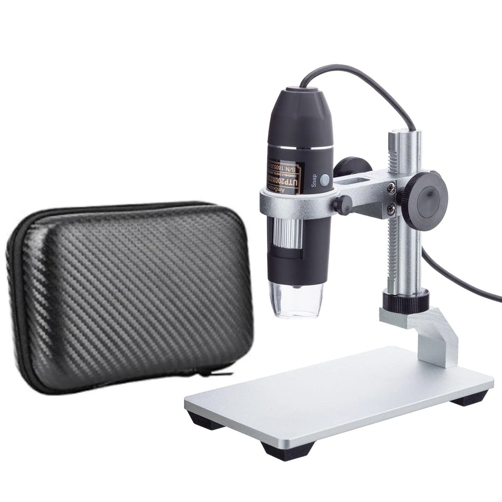 Bundle Savings! AmScope UTP Series 2.0MP USB Handheld Digital Microsco ...