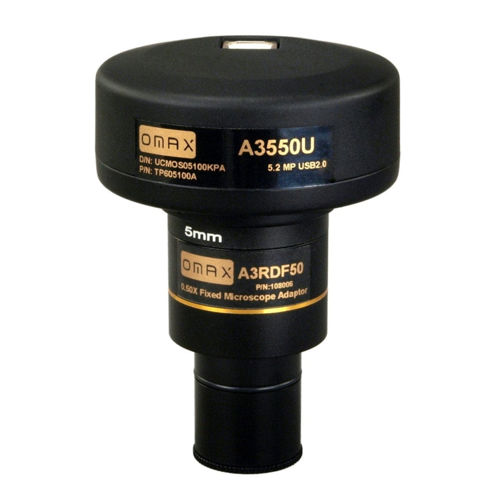 OMAX 5 Mega Pixel Digital USB Microscope Camera w Software and Calibra ...