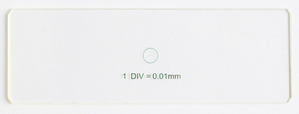 OMAX Calibration Slide for Microscope 0.01mm – AmScope EU