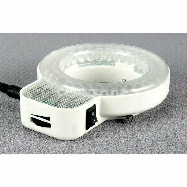 AmScope LED-64S 64 LED Microscope Ring Light with Dimmer – AmScope EU