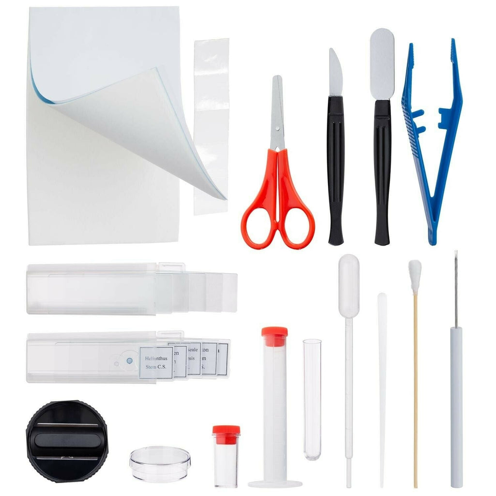 AmScope 35-Piece Essential Microscope Specimen Toolkit – AmScope EU