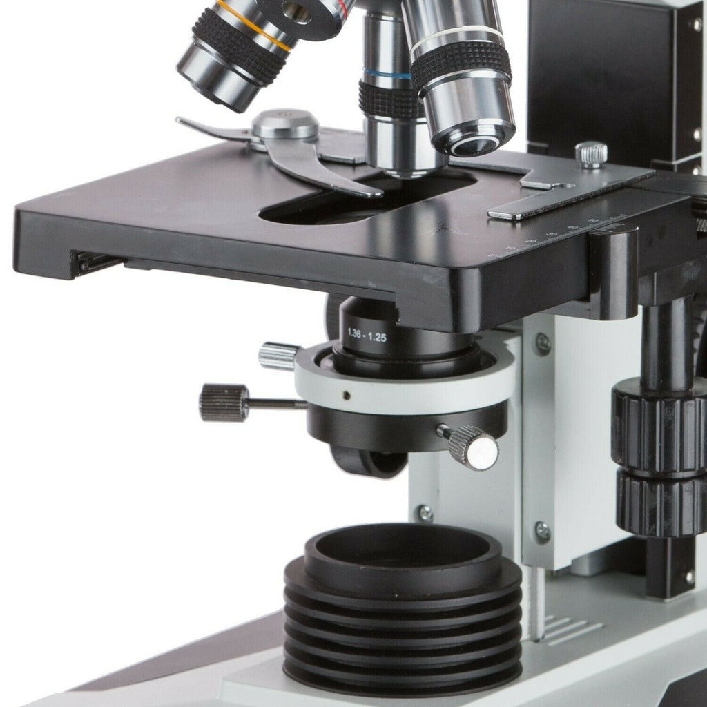 AmScope Oil Darkfield Condenser For Compound Microscopes – AmScope EU