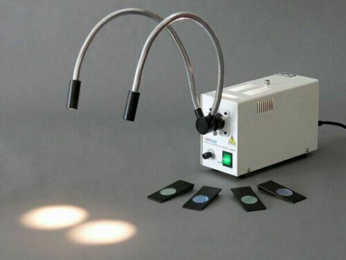 AmScope 150W Fiber Optical Microscope Illuminator Light Box – AmScope EU