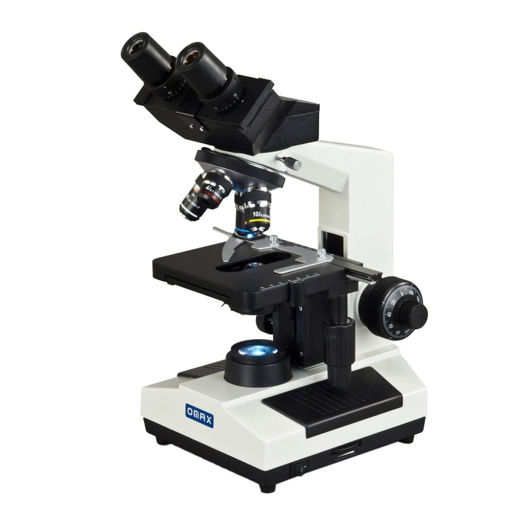 OMAX MD82 Series Binocular Compound Microscope 40X-2000X Magnification ...