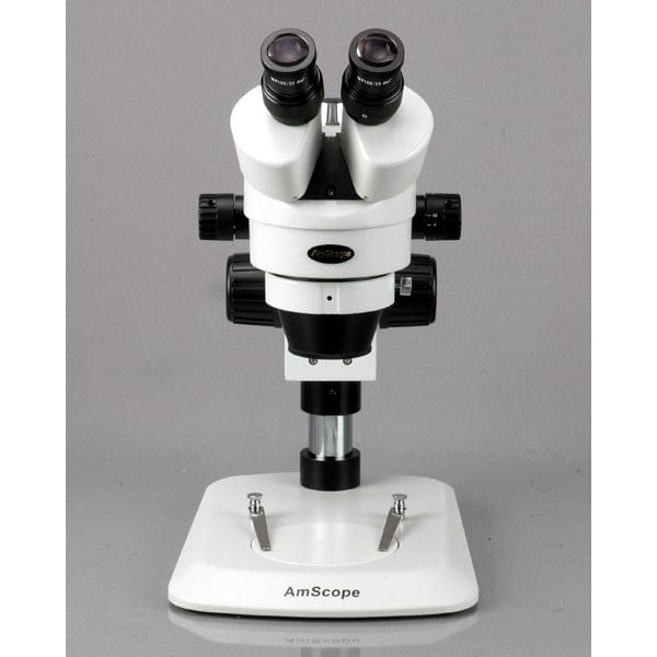 AmScope SM-1 Series Zoom Binocular Stereo Microscope 3.5X-90X Magnific ...