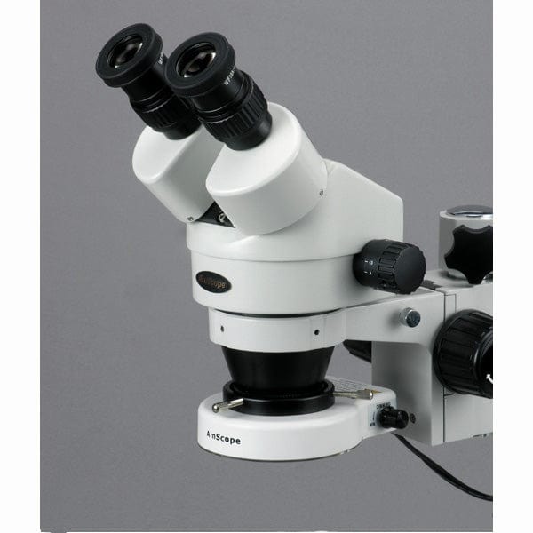 AmScope SM-3B Series Binocular Zoom Stereo Microscope with 3.5X-45X Ma ...