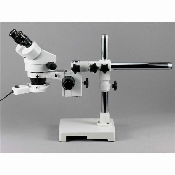 AmScope SM-3B Series Binocular Zoom Stereo Microscope 7X-90X Magnifica ...