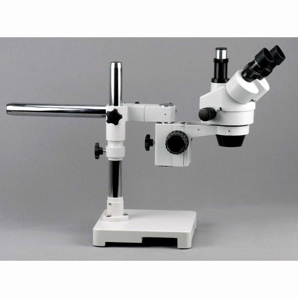 AmScope SM-3T Series Trinocular Zoom Stereo Microscope 3.5X-90X Magnif ...