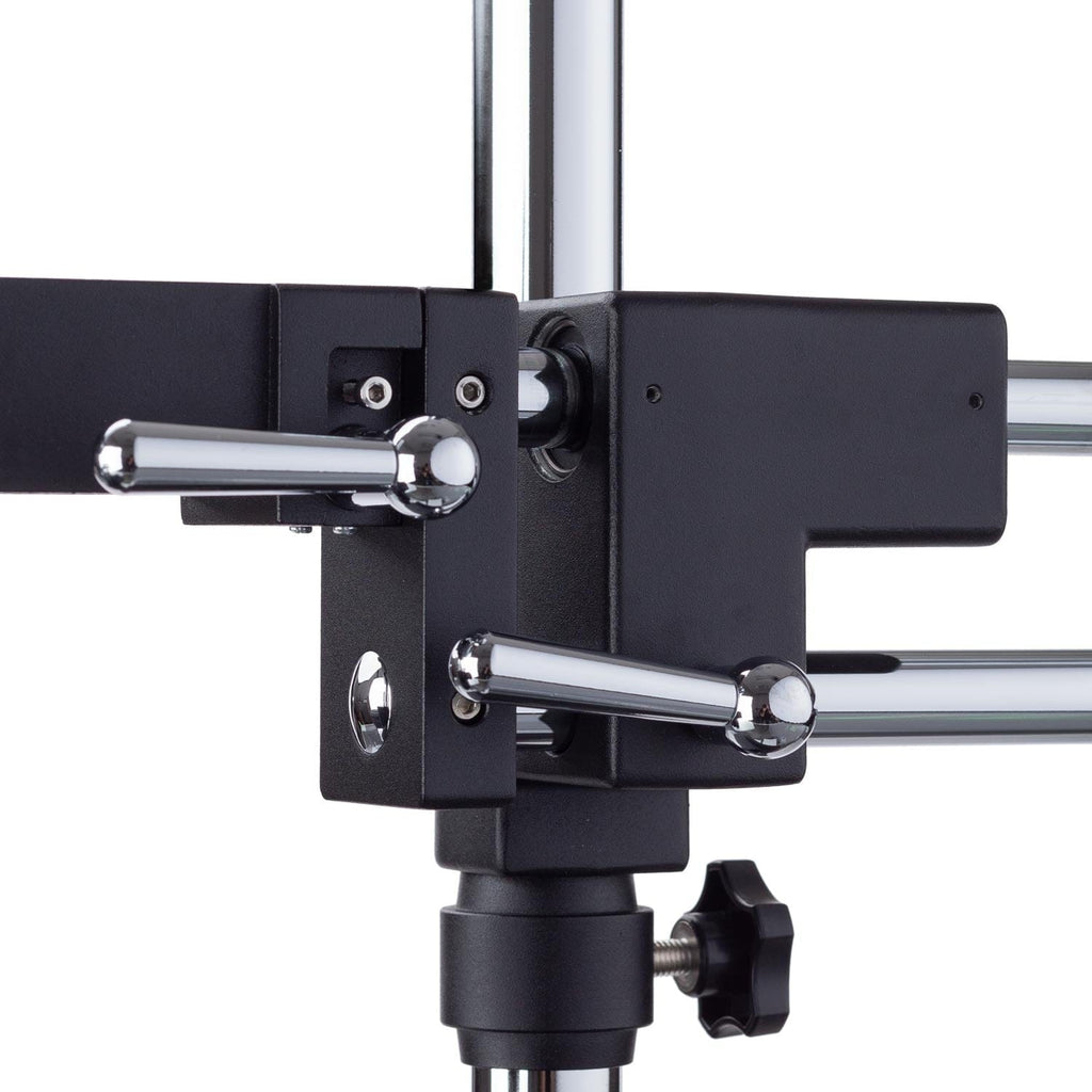 Double Arm Boom Stand for Stereo Microscopes - Steel Arms, Tube Mount ...