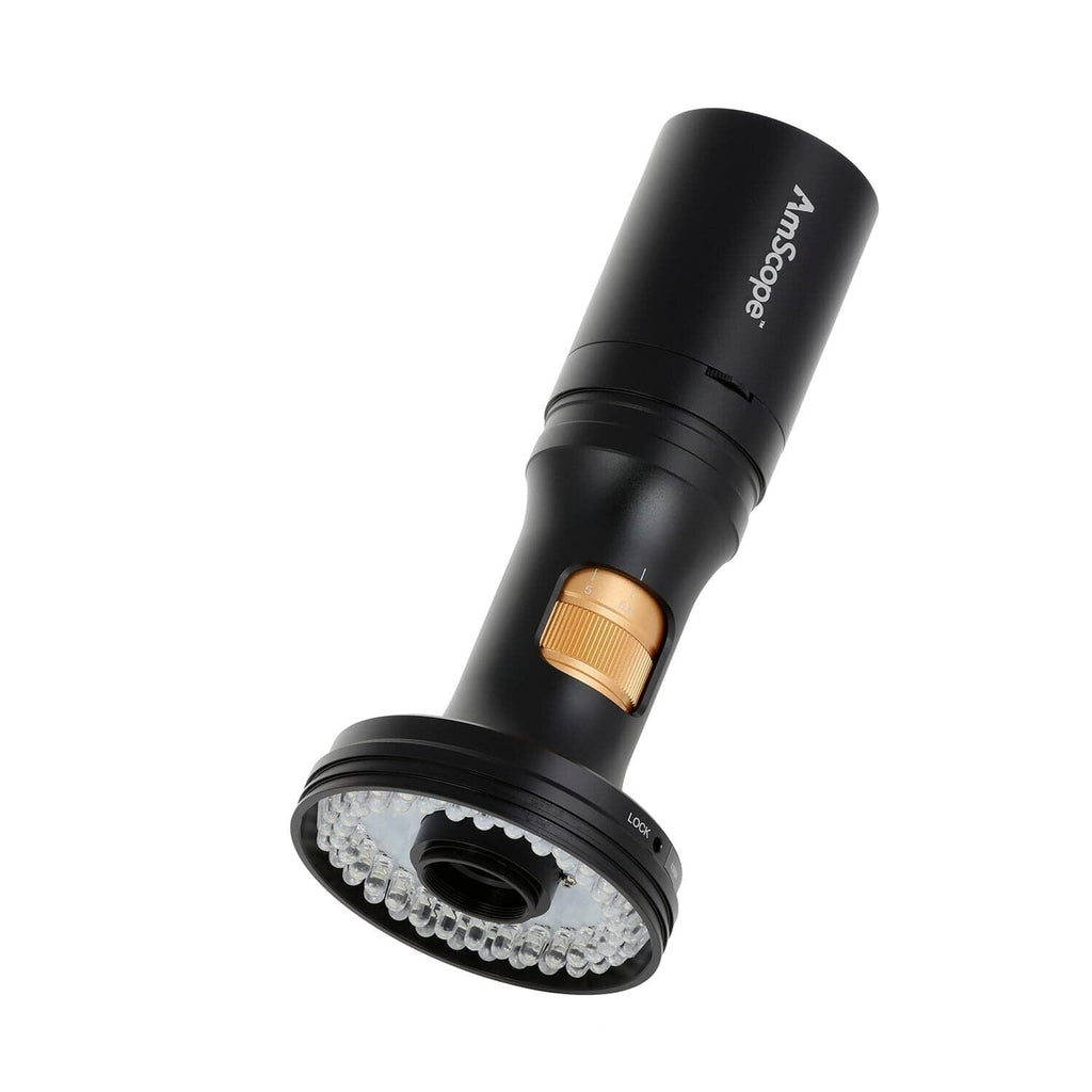 AmScope DM756 Series 1080p HDMI All-in-One Digital Microscope 0.7X-5.6 ...